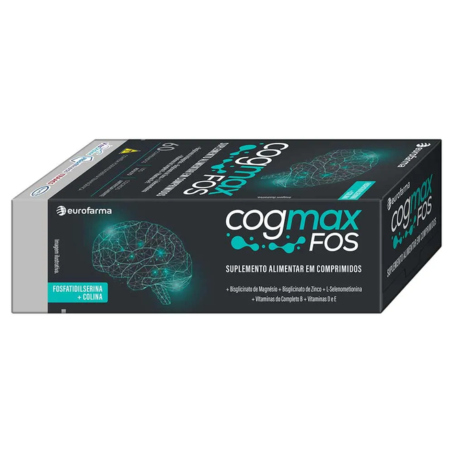 Suplemento Vitamínico Cogmax Fos - 60 Cápsulas - Suplemento Vitamínico ...
